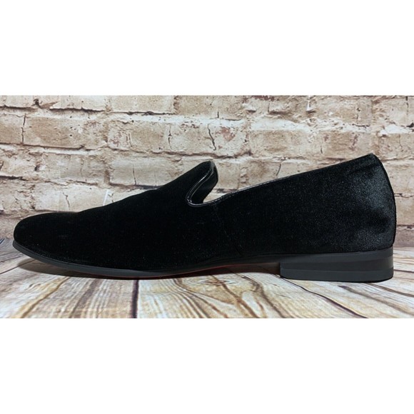 La Milano | Shoes | La Milano Mens Alex Velvet Loafer Sz 5 Black Slip ...